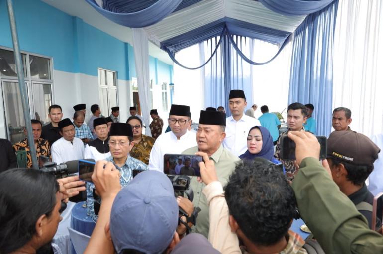 Heikal Safar-Nofalia Dampingi Menag dan Waka BGN Resmikan Dapur MBG di ...