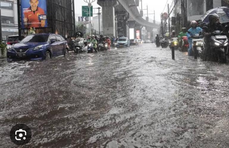 Hujan Deras, Enam RT Di Jakarta Selatan Terendam Banjir