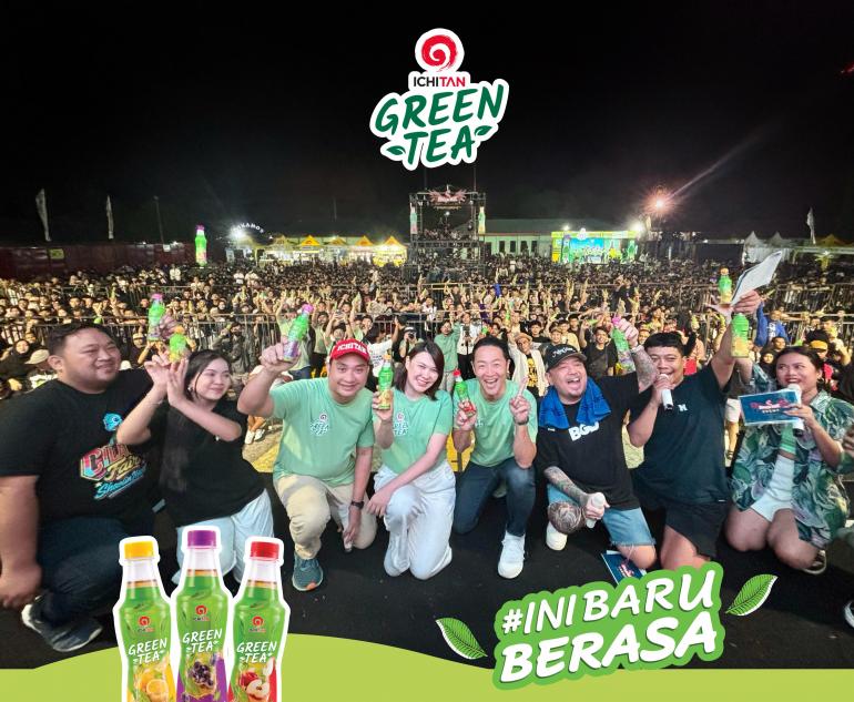 ICHITAN Resmi Kenalkan Produk Terbarunya Green Tea untuk Pasar Indonesia