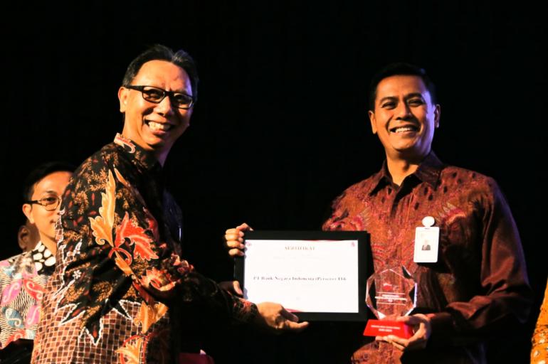 Iklan BNI Raih Penghargaan Pariwara Jasa Keuangan Terbaik 2019