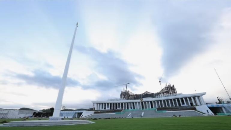 Jelang Upacara 17 Agustus di IKN, Istana Sudah Oke, Lapangan Juga Sip