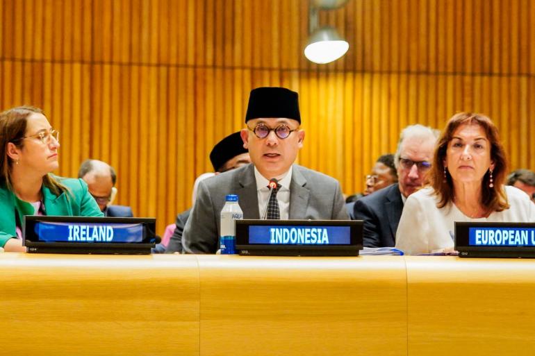 Indonesia Desak Dunia Akhiri Penjajahan Palestina Dan Wujudkan Solusi Dua Negara