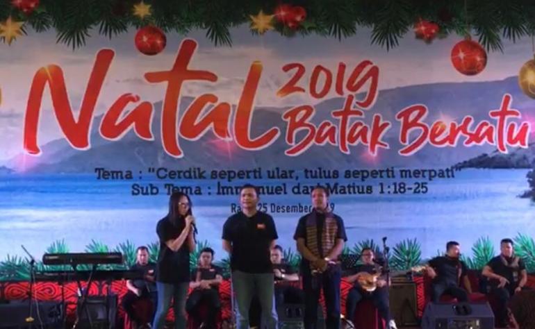 Ini Tiga Sosok di Balik Kesuksesan Natal Batak Bersatu