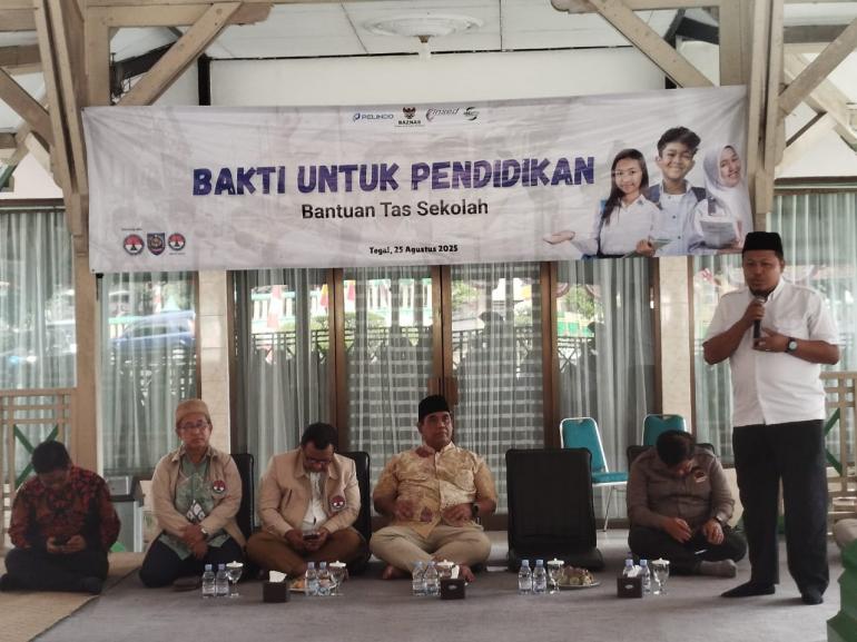Insed Dan Baznas Luncurkan Program Bakti Untuk Pendidikan Di Tegal