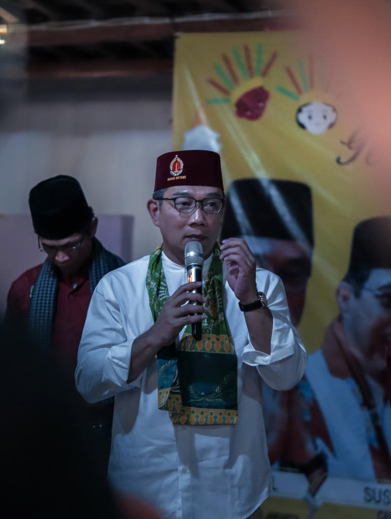 Jadikan Jakarta Kota Global, Ini Janji Ridwan Kamil Kepada Masyarakat Betawi
