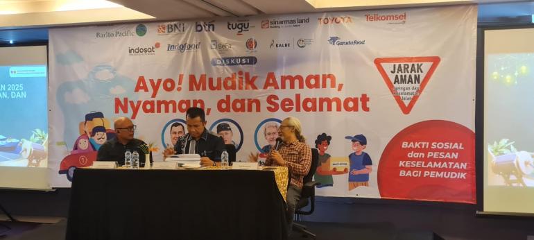 Jelang Mudik Lebaran 2025, Jarak Aman Serukan Keselamatan Berkendara