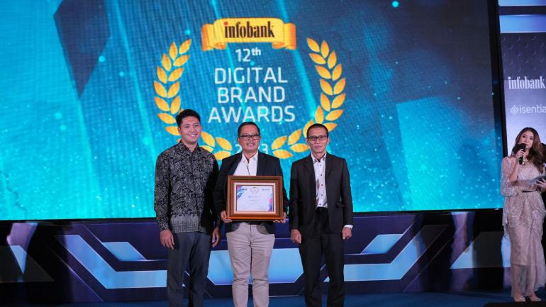 JRP Insurance Raih Penghargaan Digital Brand Award 2023