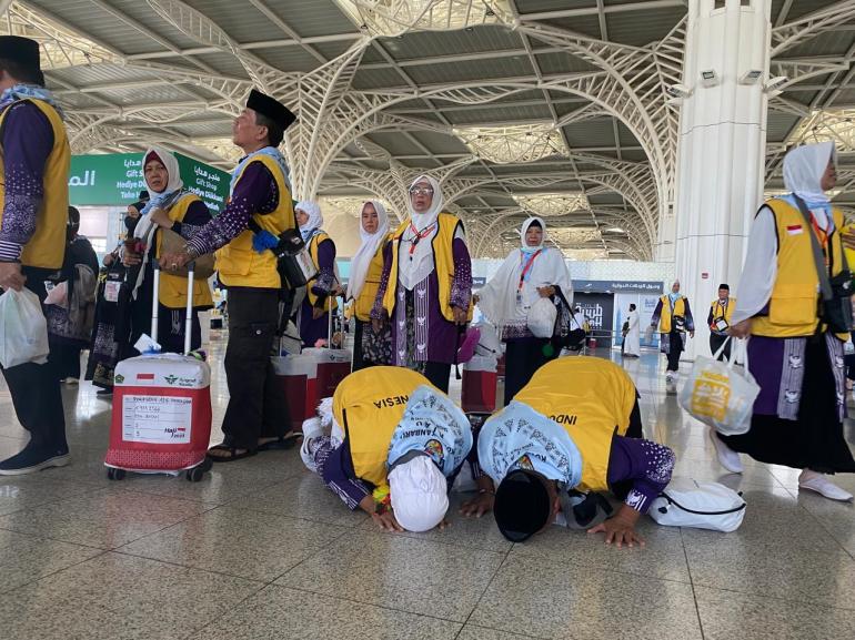100.571 Jemaah Haji Indonesia Sudah di Saudi, Gelombang Mulai Tiba Sabtu