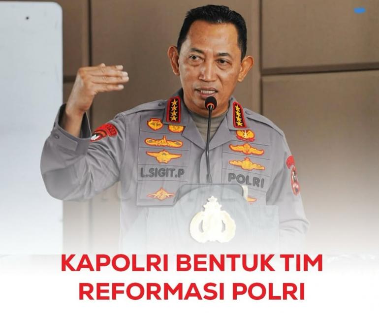 Kapolri Bentuk Tim Reformasi Internal, Pengamat Sebut Bukti Keseriusan ...