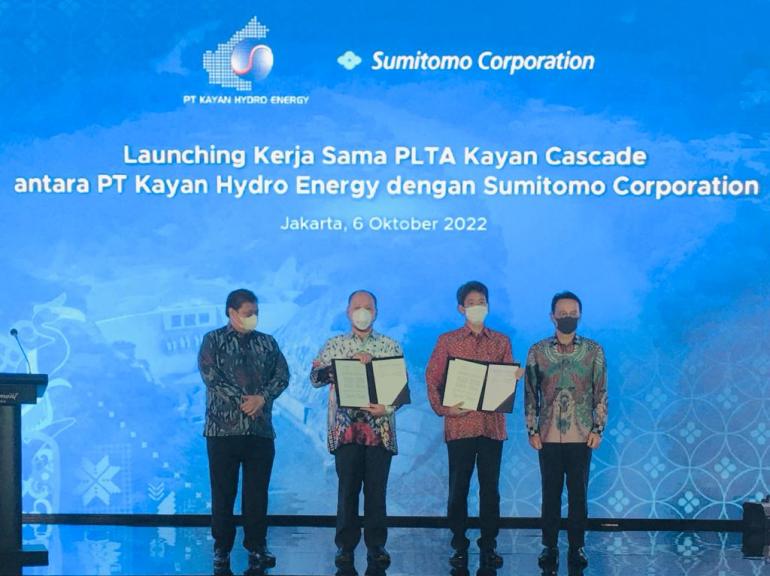 Kayan Hydro Energy Gandeng Sumitomo Bangun PLTA Di Kalimantan Utara