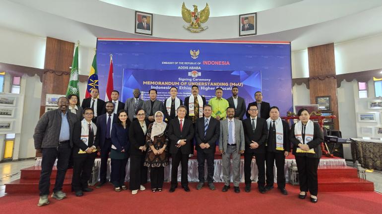 KBRI Addis Ababa Fasilitasi Penandatanganan 15 MoU Baru Bidang Pendidikan