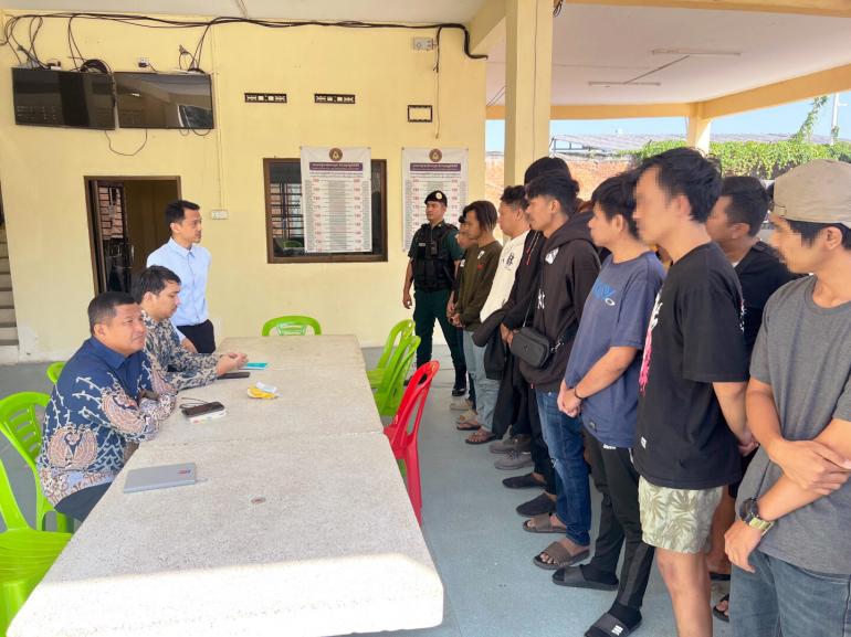 KBRI Phnom Penh Tangani 1.301 Kasus WNI Jan-Mar 2025, Dominan Online Scam