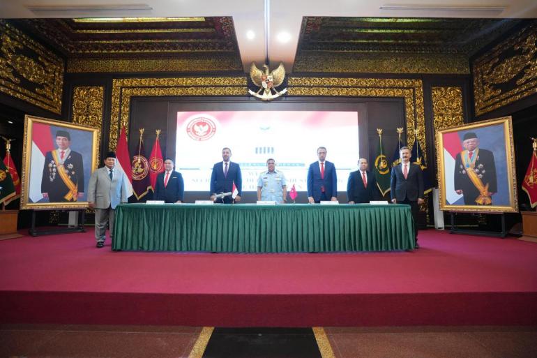 Kemenhan Teken Kontrak Pengadaan Rudal Untuk Pertahanan Nasional