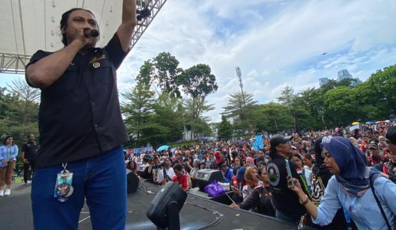 KON Ngarep Kabinet Merah Putih Peduli Kesejahteraan Ojol