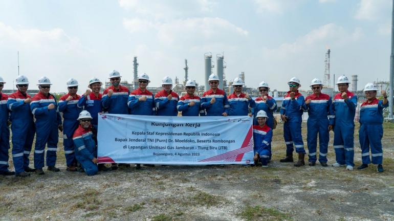 KSP Kawal Proyek Gas Jambaran Tiung Biru Pertamina EP Cepu