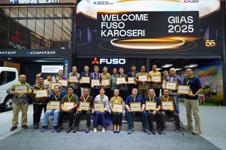 KTB Gelar Fuso Karoseri Award 2025, 23 Perusahaan Terbaik Terpilih