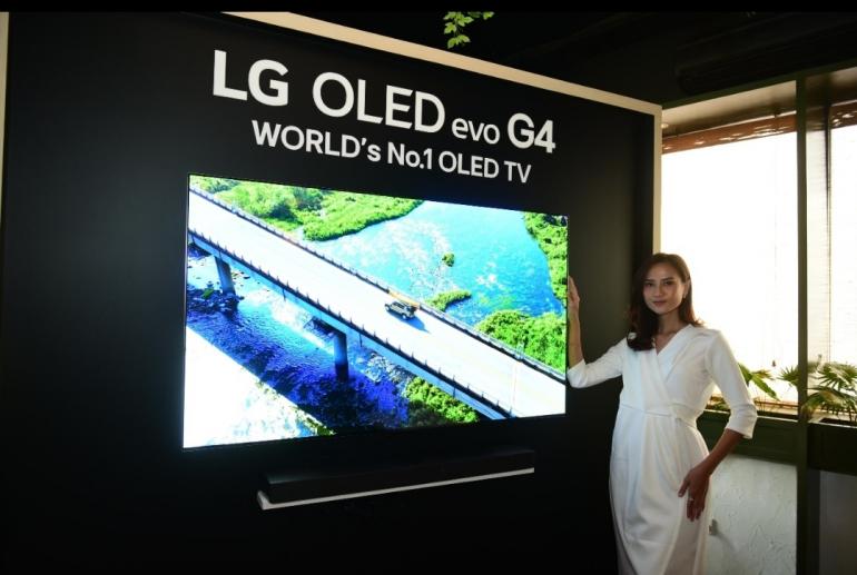 LG OLED evo G4, TV Paling Menawan dan Pintar dengan Layar 65 Inci