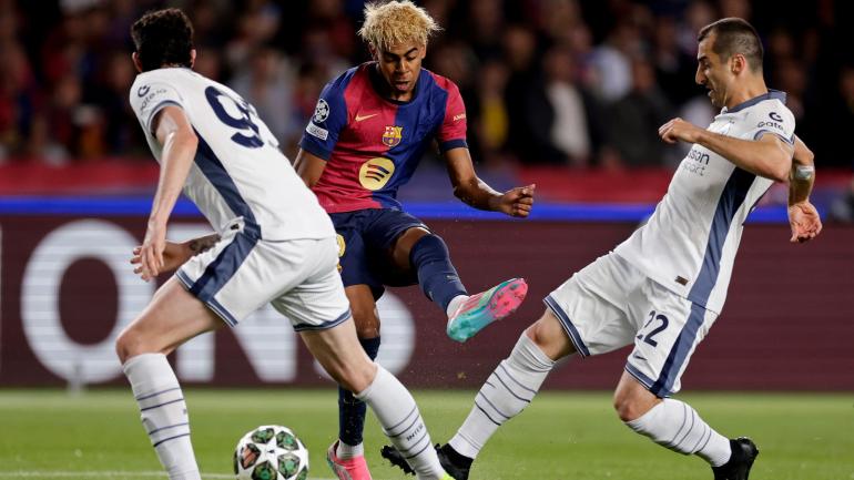 Inter Milan-Barcelona Imbang, Lamine Yamal Dipuji Setinggi Langit