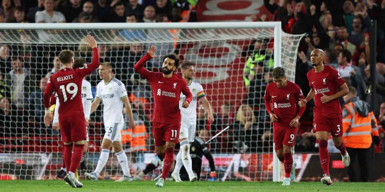 Liverpool vs Leeds United 1-2 Si Merah Kena Penyakit Apes