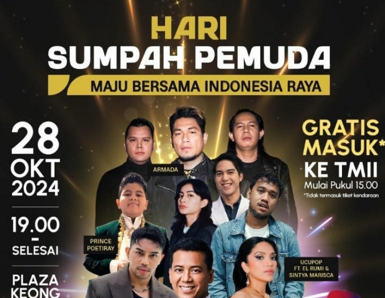 Malam Ini Acara Puncak HSP Di TMII, Ada Armada Band