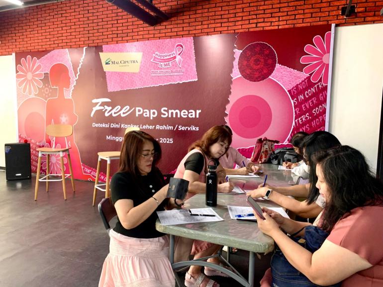Mall Ciputra Jakarta Gelar Pap Smear Gratis Lewat Program Pink Ribbon ...