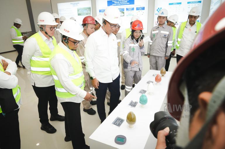 Menperin Apresiasi IWIP Sukses Kembangkan Ekosistem Kendaraan Listrik