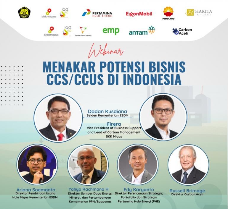 Potensi Bisnis CCS dan CCUS Indonesia Menjanjikan