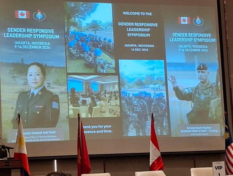 Militer Kanada Dan PMPP TNI Dorong Pentingnya Perempuan Di Militer