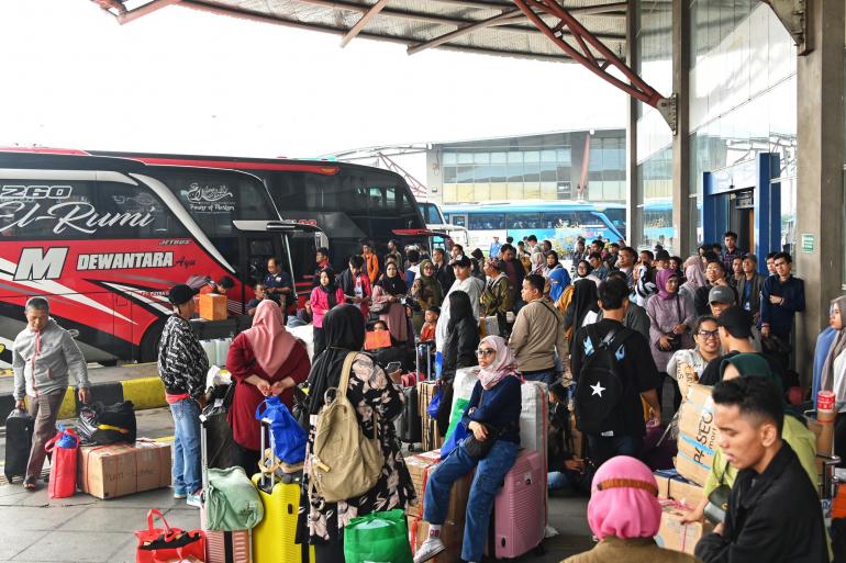 Mudik Lebaran, Penumpang Bus Meningkat Pesat Pada H-4
