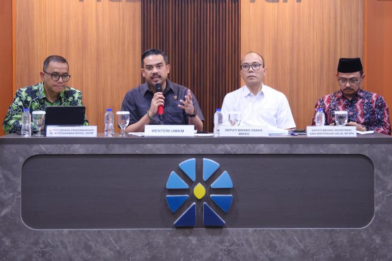Kementerian UMKM Fasilitasi Penerbitan 739.843 NIB Hingga Triwulan II-2025