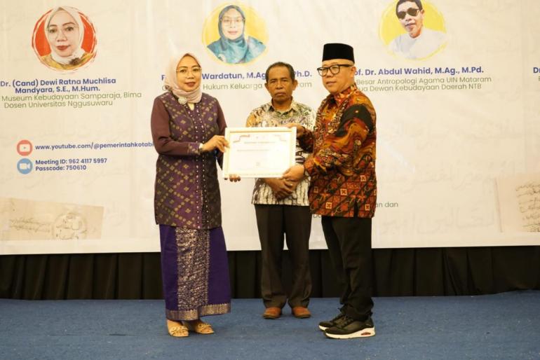 Naskah Kesultanan Bima Ditetapkan sebagai Ingatan Kolektif Nasional (IKON)