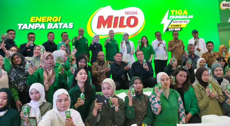 Nestlé Milo Komit Kampanyekan Gizi Seimbang dan Gaya Hidup Aktif Anak