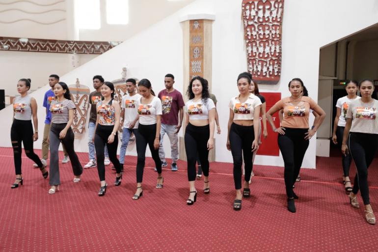Anak Muda Papua Antusias Ikut Seleksi Model Di PYCH