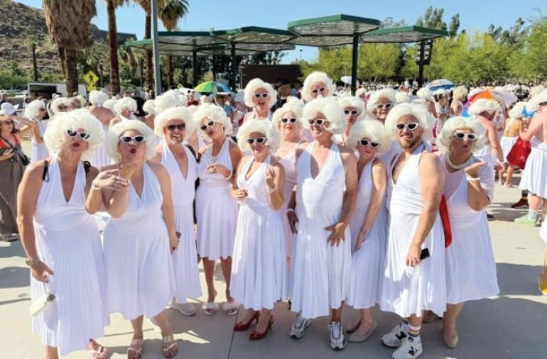 Pecah Rekor, 1.037 Orang Berkostum Marilyn Monroe