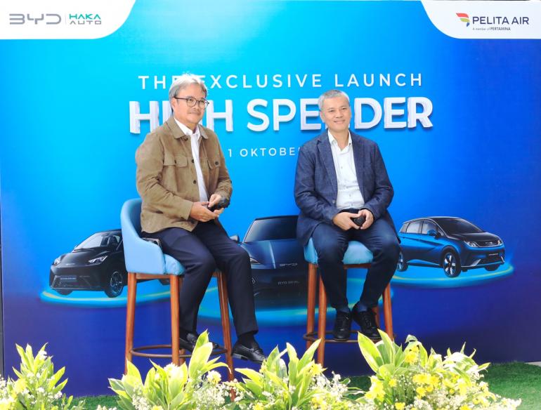 Pelita Air Luncurkan Program High Spender, Hadiah Mobil Listrik BYD