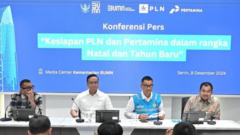 Pertamina dan PLN Pastikan Energi Aman untuk Libur Nataru 2024