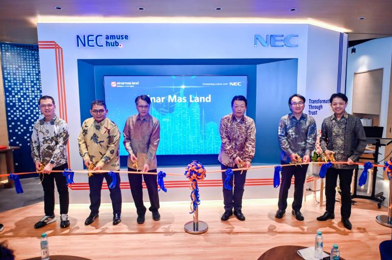 Percepat Transformasi Digital Sektor Industri, NEC Amuse Hub Dibangun di BSD