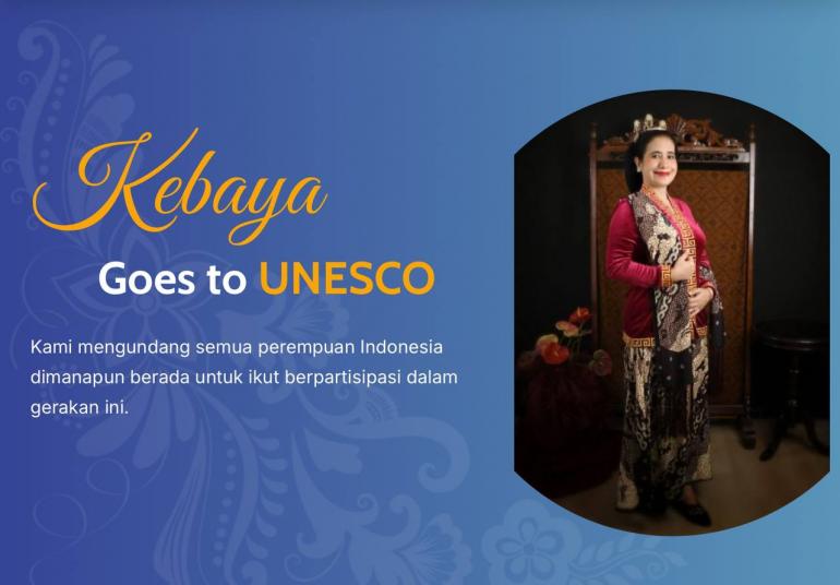 Peristiwa Kebaya Goes To UNESCO