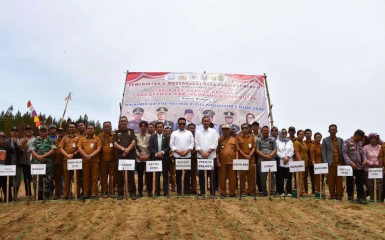 Perkuat Ketahanan Pangan, Pemkab Humbahas Dan PalmCo Tanam 110 Hektare ...