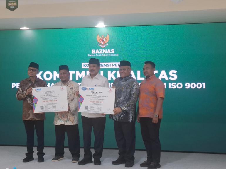 Perkuat Penerapan Prinsip 3A, Baznas Pertahankan Mutu ISO Anti Suap