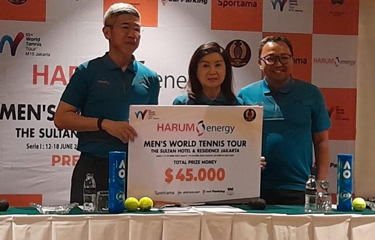 Petenis 32 Negara Tampil Di Harum Energy Men’s World Tennis Tour 2023
