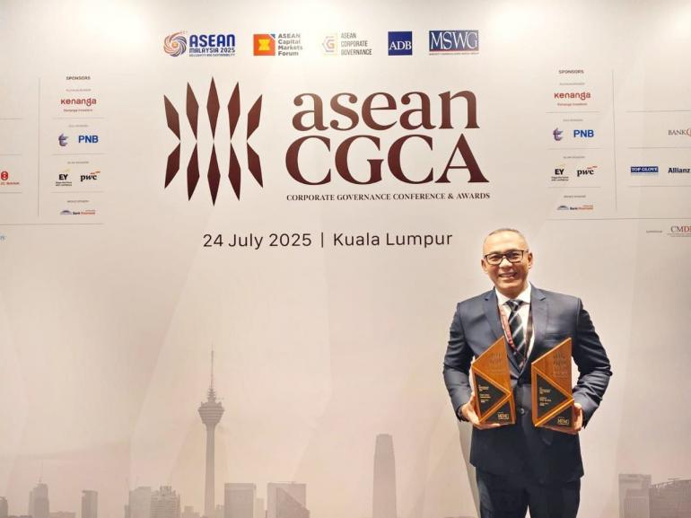 PGN Raih Penghargaan ASEAN CGCA 2025, Masuk 5 Emiten Terbaik RI