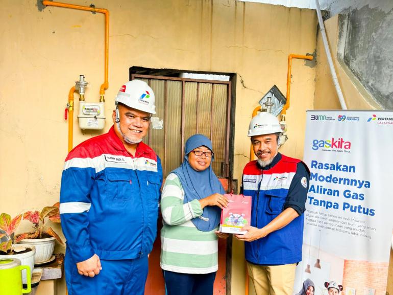PGN Tambah Jargas Di Semarang, 2 Ribu Rumah Tangga Bisa Nikmati Gas Bumi