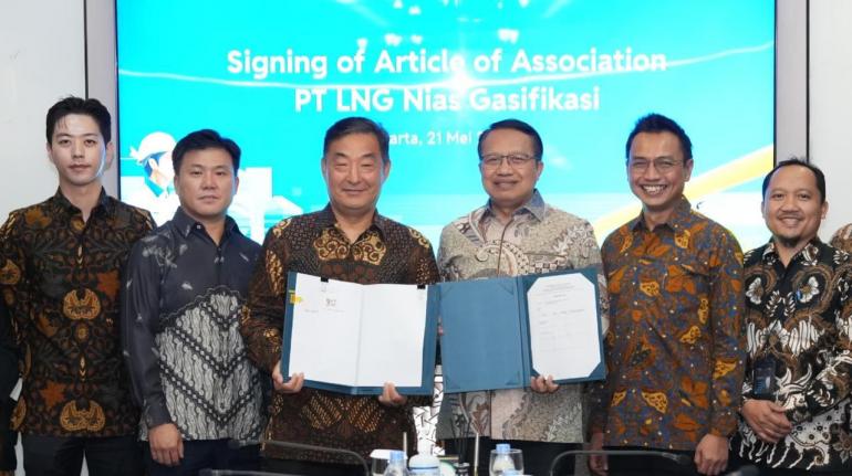 PLN EPI Bangun Infrastruktur LNG di Nias, Dorong Transisi Energi Bersih