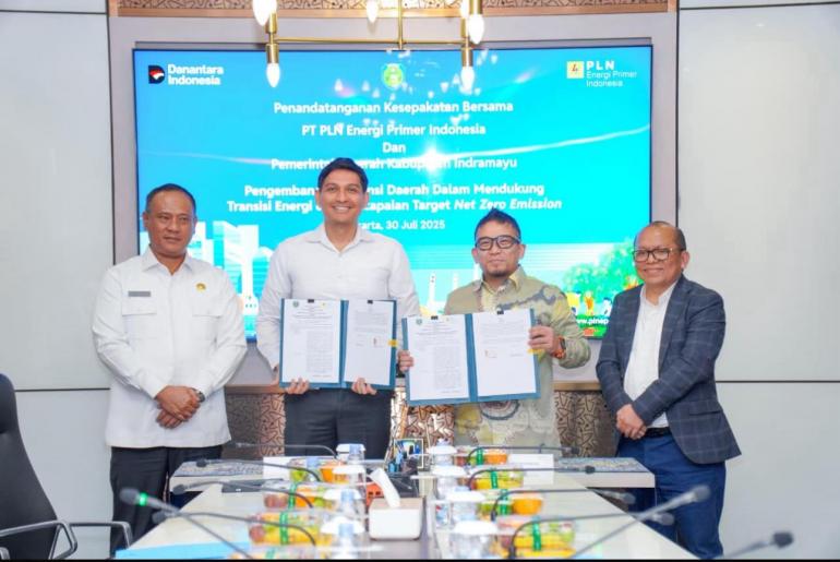 PLN EPI dan Pemkab Indramayu Kerja Sama Kembangkan Energi Biomassa