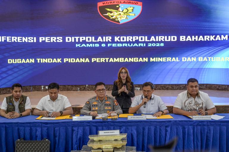 Polri Bongkar Tambang Timah Ilegal Di Bekasi Kerugian Negara Capai Rp 10 Miliar