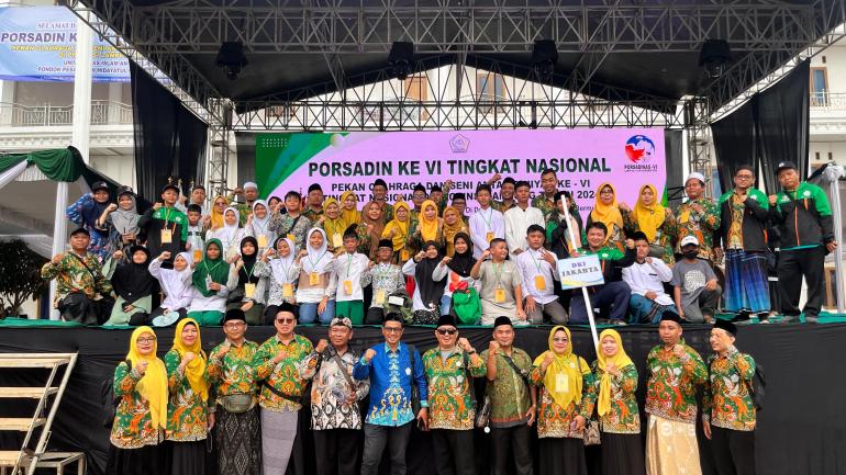 Porsadinas VI Lampung, FKDT Jakarta Berhasil Masuk Peringkat 5