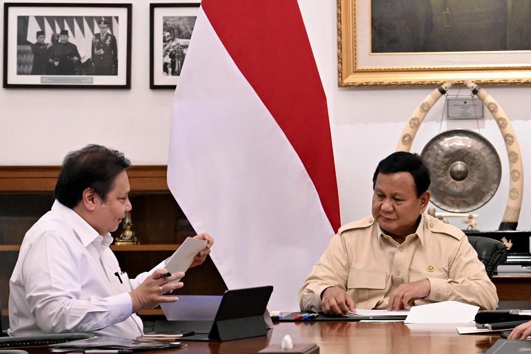 Presiden Prabowo Panggil Airlangga Ke Istana, Bahas Ekonomi Dan Investasi