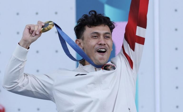 Profil Veddriq Leonardo, Atlet Panjat Tebing Toreh Medali Emas Olimpiade 2024