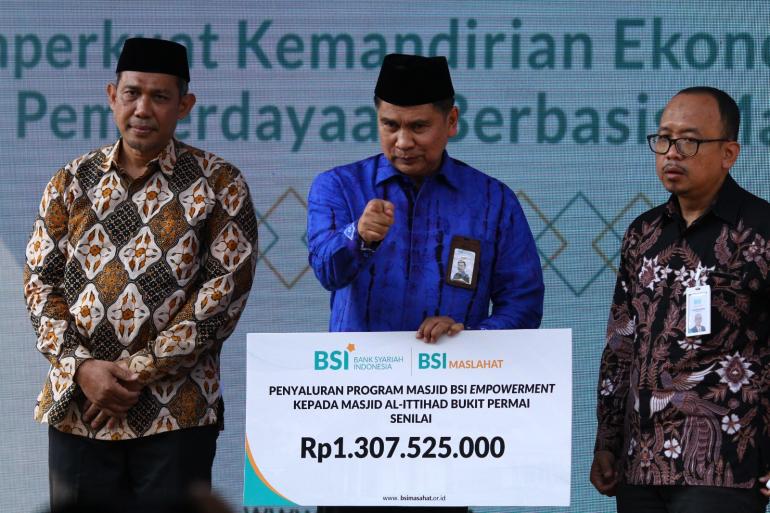 Program Masjid BSI Empowerment Diluncurkan di Cibubur